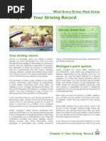 Michigan Chauffeur License Practice Questions | PDF | Driving | Vehicles