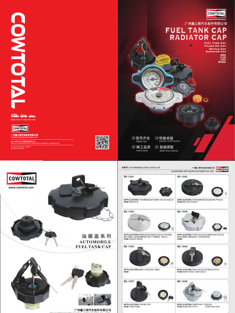 COWTOTAL Radiator Cap Assy | PDF