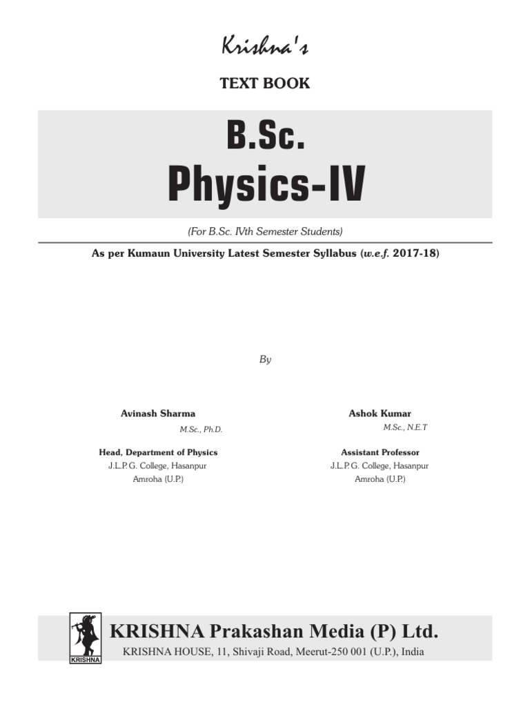 B.Sc. Physics-IV | PDF | Thermal Conduction | Heat Transfer