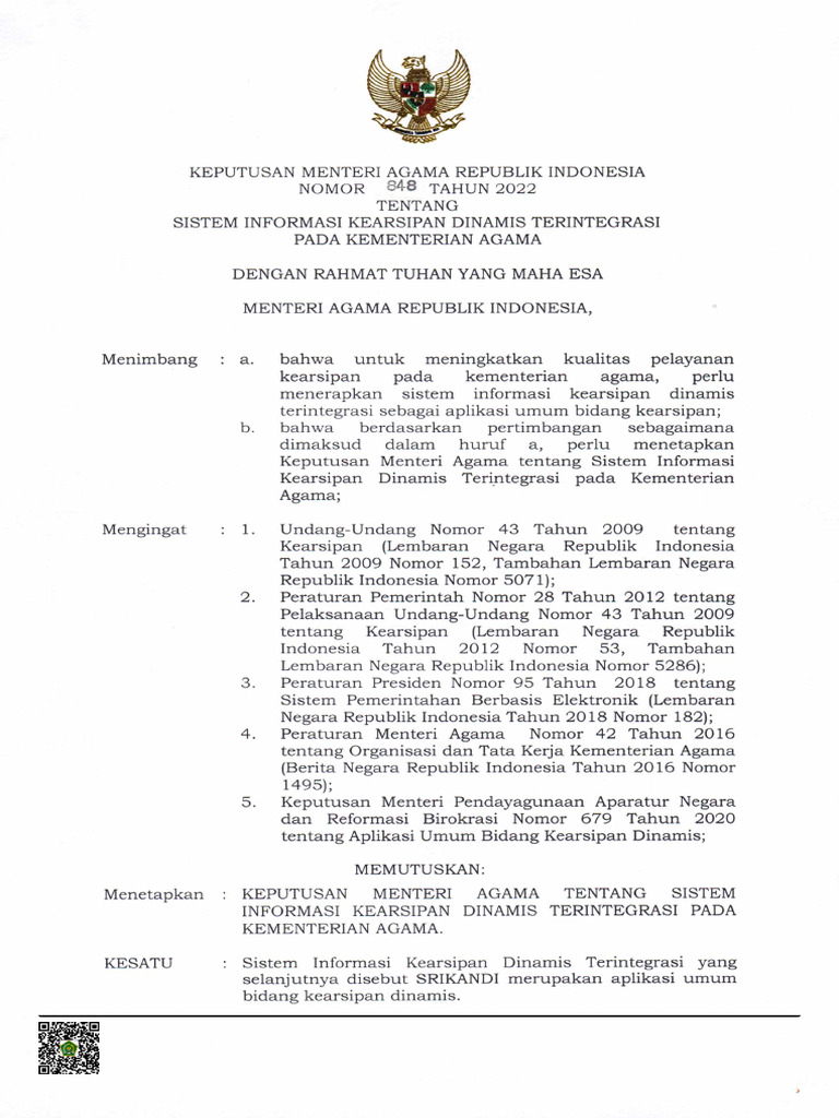 Kma 848 Srikandi | PDF