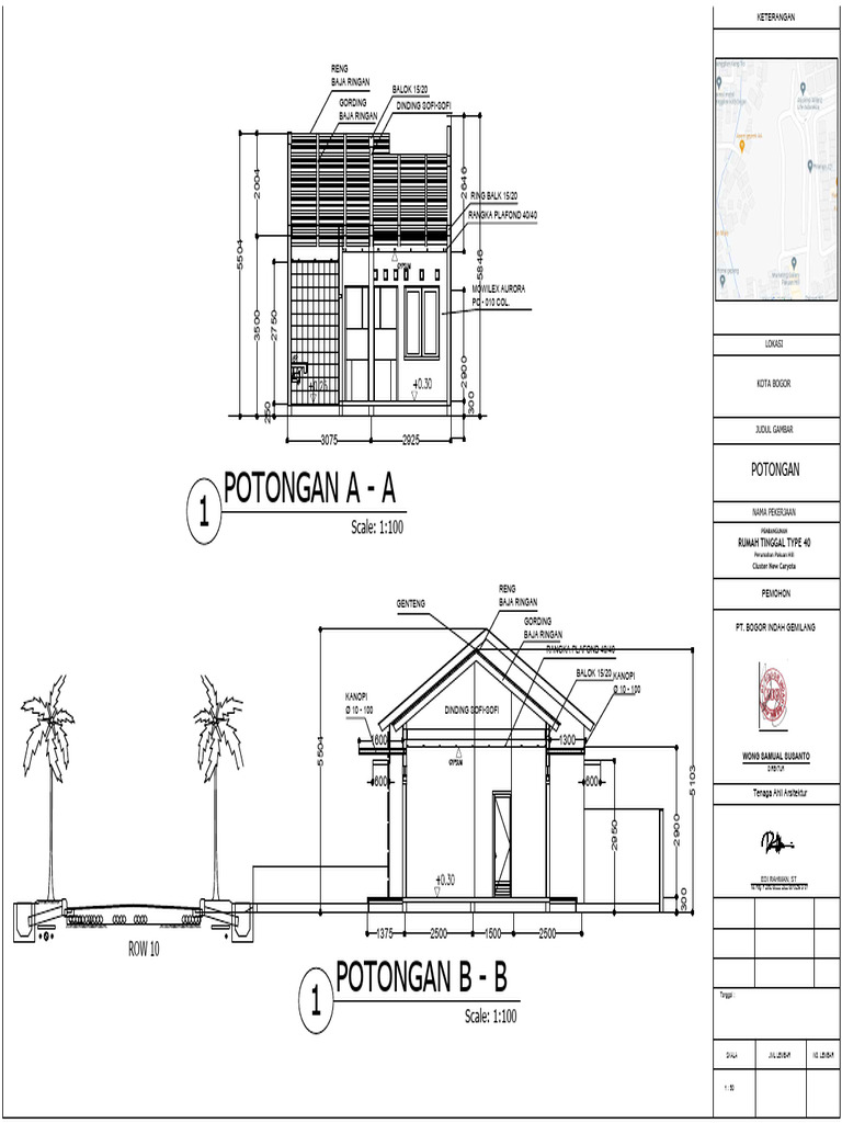 GBR Potongan C51 | PDF