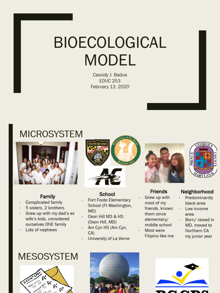 Badua, Bioecological model | PDF