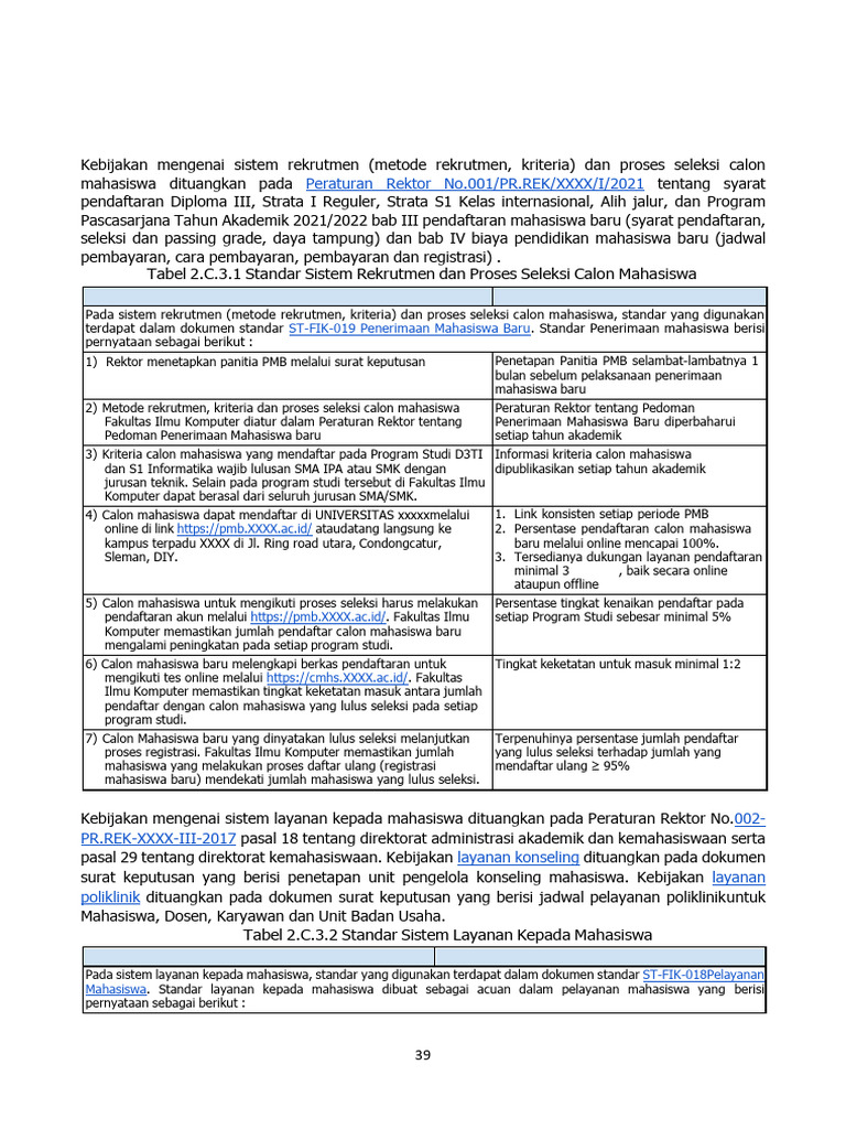 Contoh LED C3 Removed | PDF