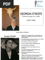 Presentación de Georgia O'keeffe | PDF | Arte abstracto | Estilo