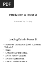Power BI Basics Presentation | PDF