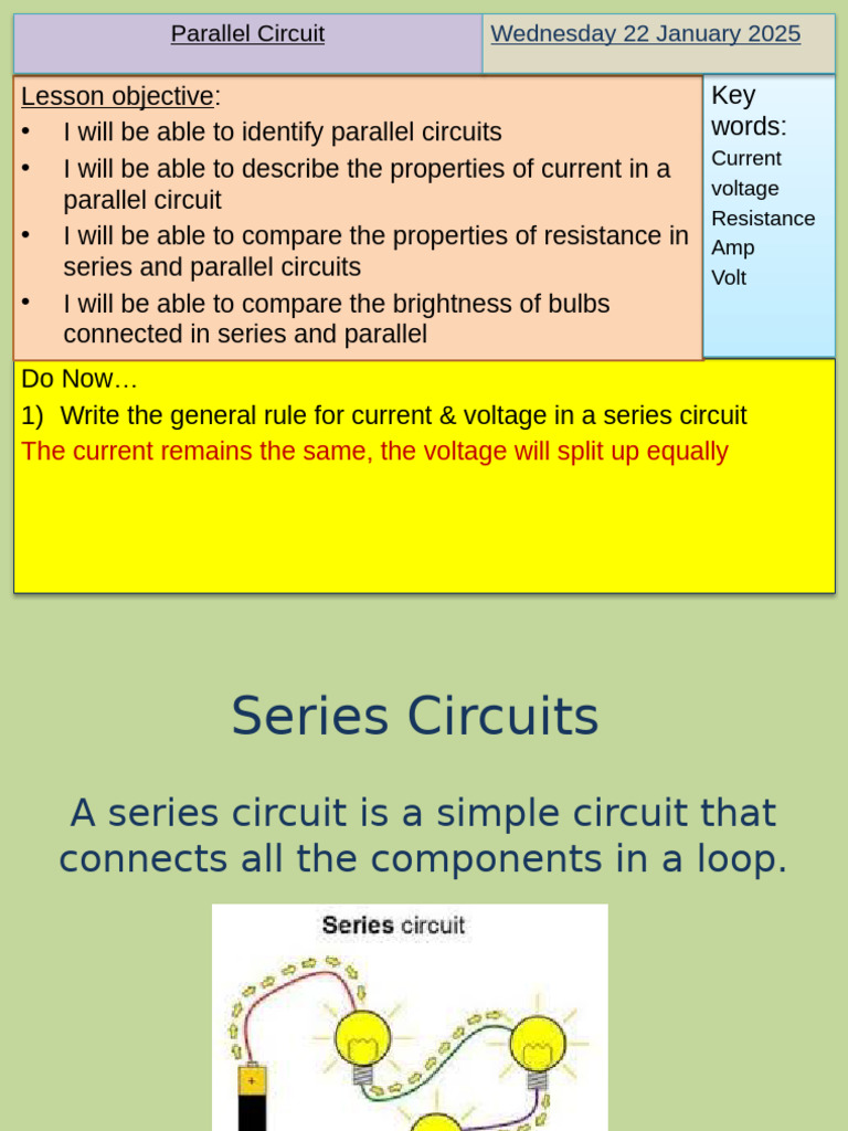 P4.3.2 2 Parallel Circuits | PDF