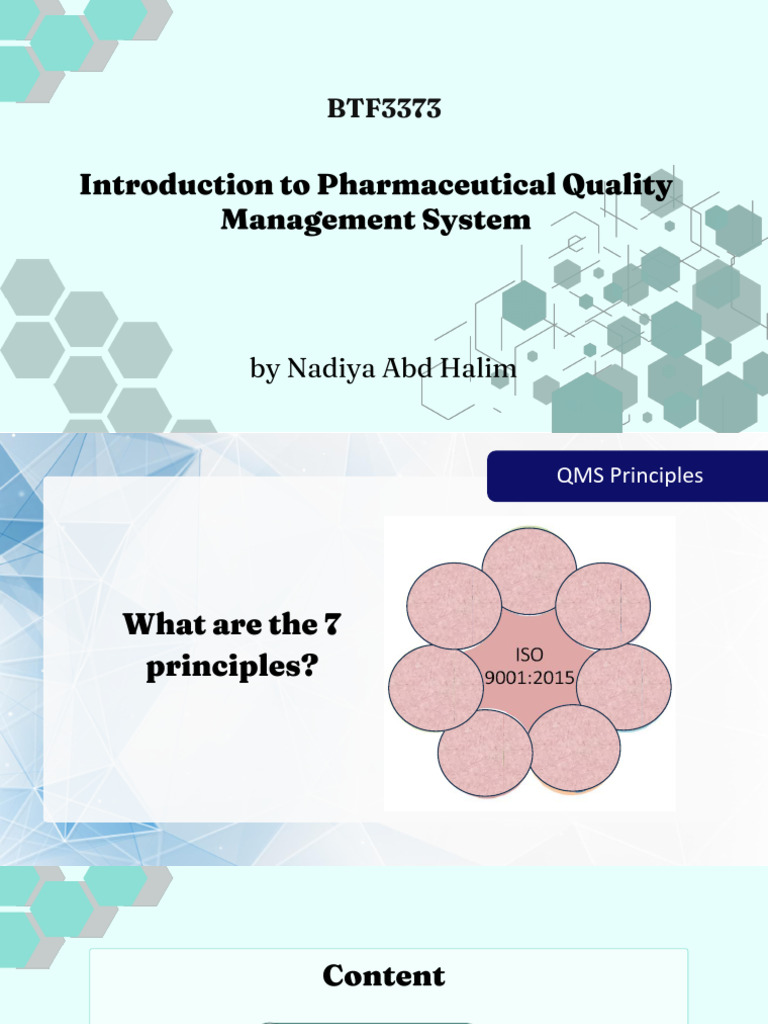 Intro To QMS Part 2 2024 | PDF | Quality Management System | Quality ...