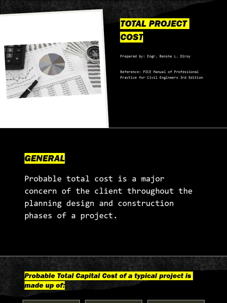 Total Project Cost Estimation Guide | PDF | Business