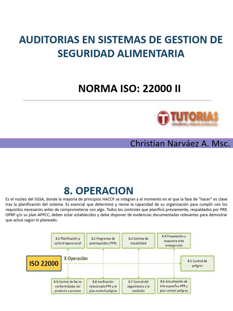 4. Interpretacion de la ISO 22000 II | PDF | Análisis de Riesgo y ...