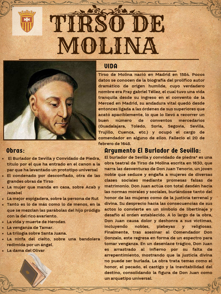 Todo Sobre Tirso de Molina | PDF | Don Juan