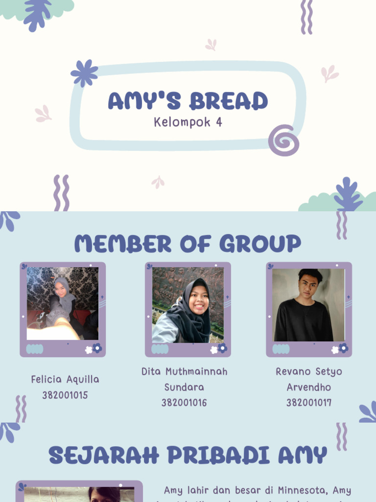 Blue Cute Pastel Group Project Presentation | PDF