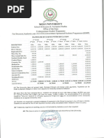 JKUAT Agricultural Economics Fee Structure | PDF