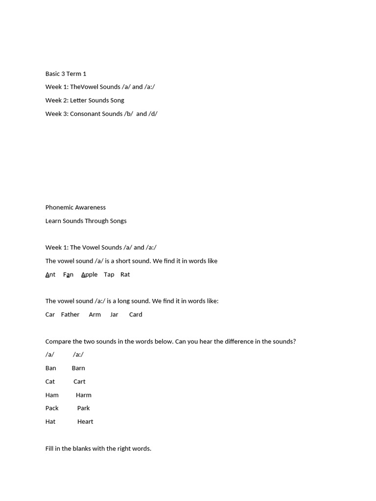 English Basic 3 | PDF