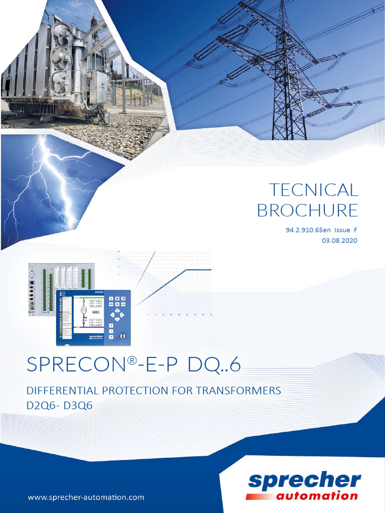 94.2.910.65en - F - Techn Produktbeschreibung SPRECON-E-P DQ6 | PDF ...