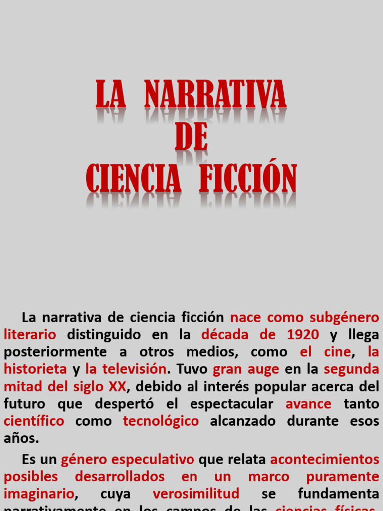 Ciencia Ficción | PDF | Ciencia ficción