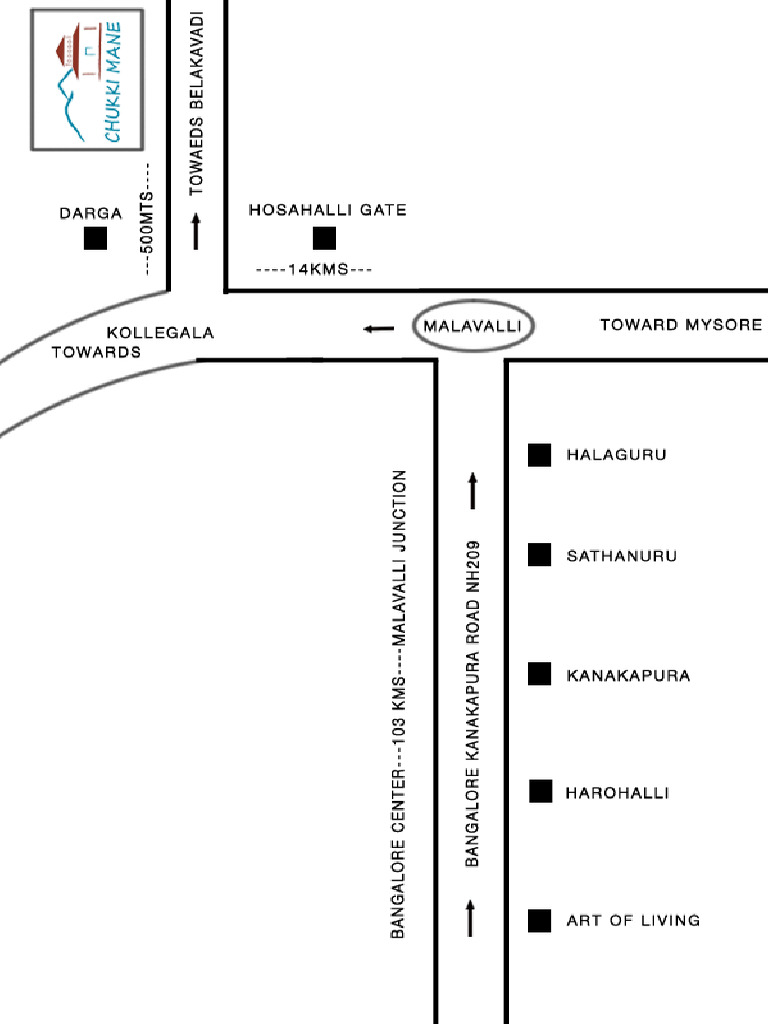 Kanakapura Route Map | PDF