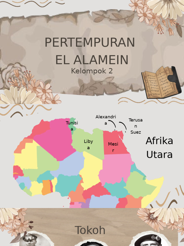 Perang El Alamein Kel 1 | PDF