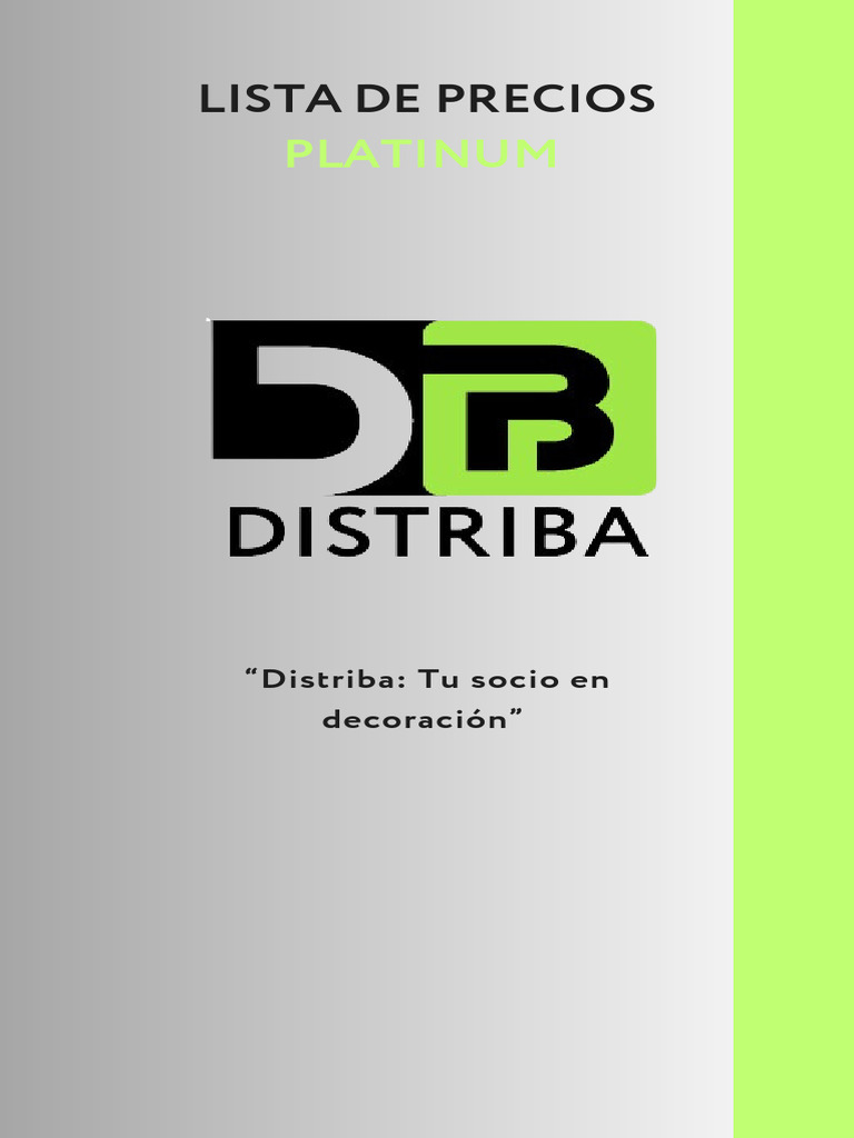Lista de Precios Platinum | PDF