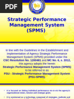 Briefer On Strategic Performance Management System (SPMS) | PDF | Economies
