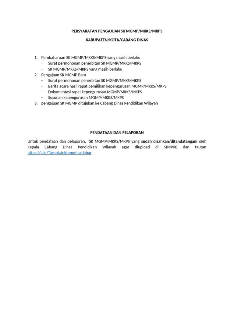 PROSEDUR PENDATAAN | PDF