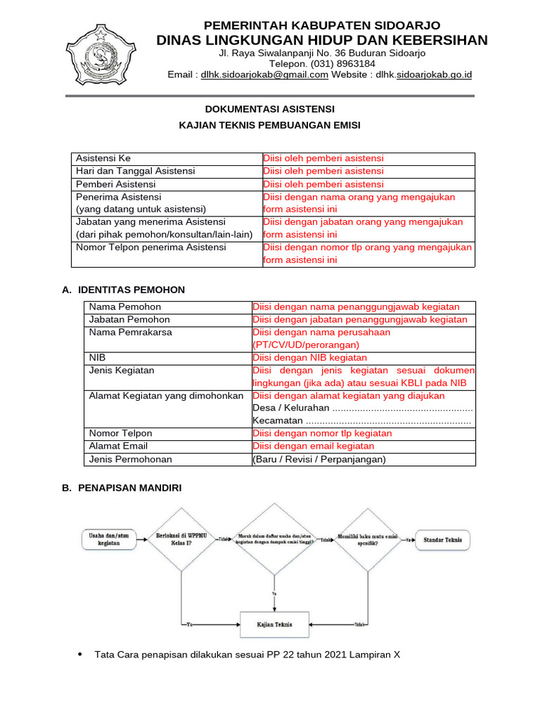 Dokumentasi Asistensi Kajian Teknis Pemenuhan BME | PDF