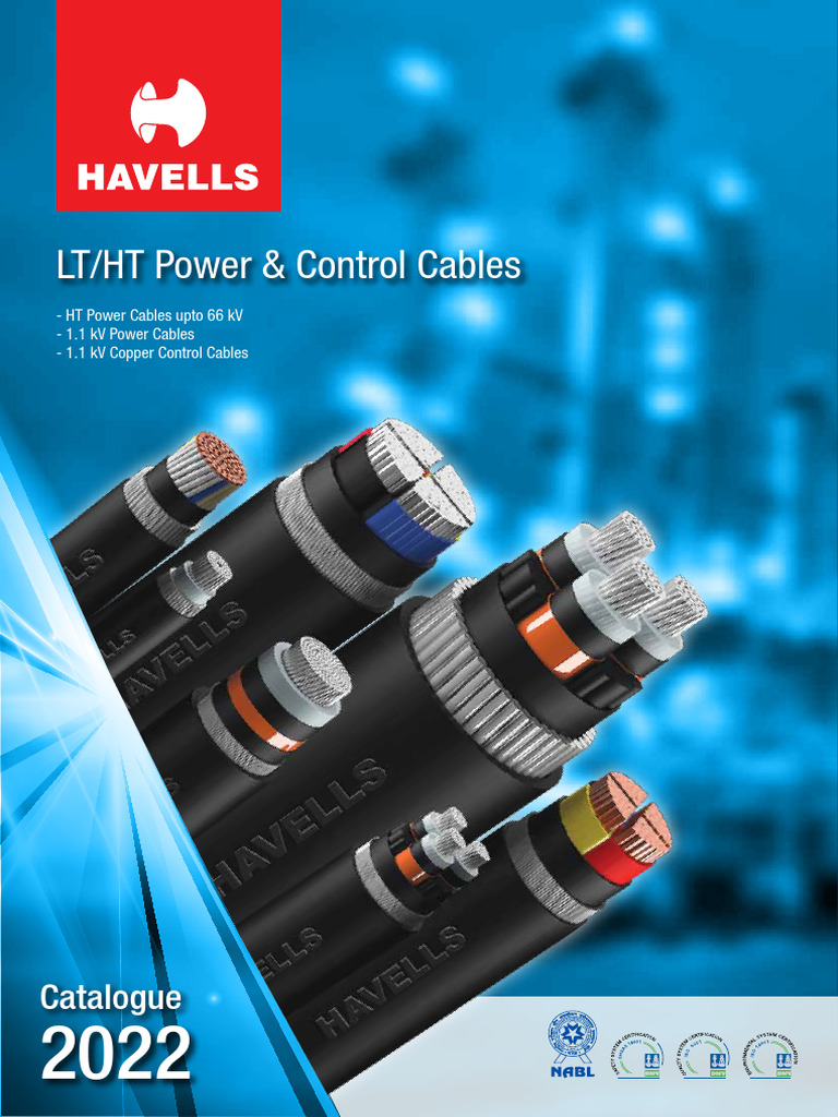 HAVELLS HT LT Cable Catalogue | PDF | Electrical Conductor | Insulator ...