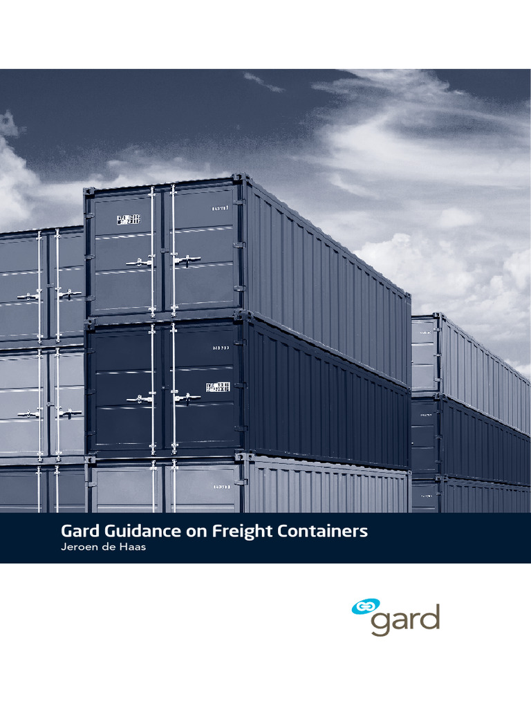 Gard Guidance On Freight Containers - Part 1 | PDF | Containerization ...