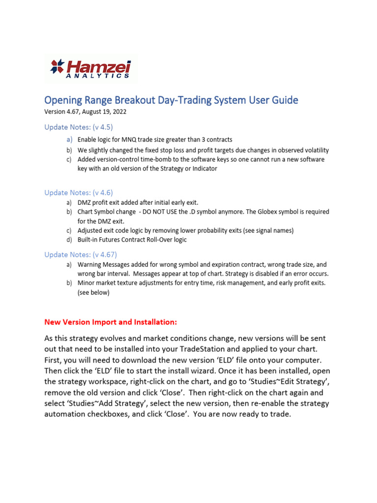 NASDAQ Futures Day-Trading Guide | PDF | Futures Contract | Day Trading