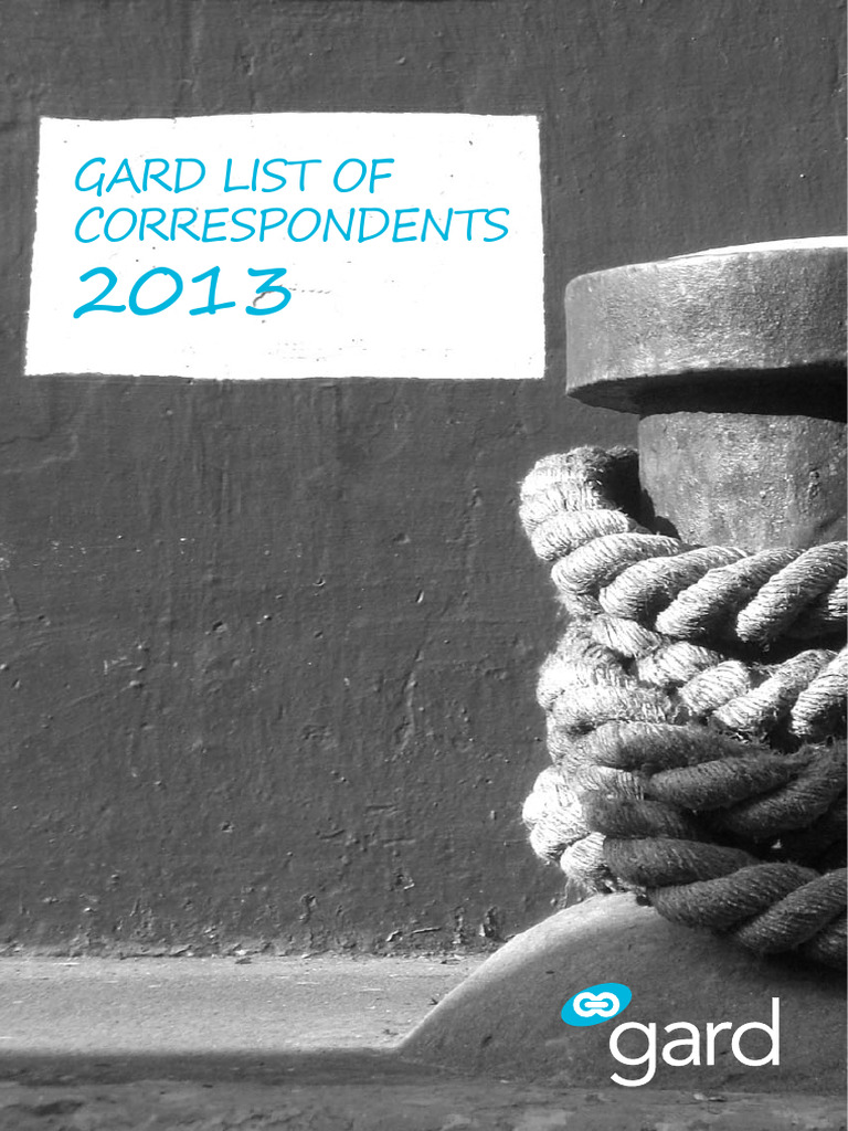 Gard List of Correspondents 2013_web | PDF | Algeria | Service Industries