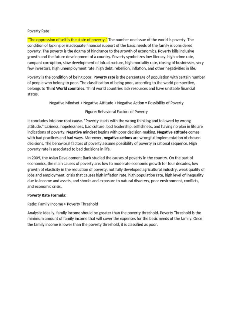 Strat-report | PDF | Investing | Poverty