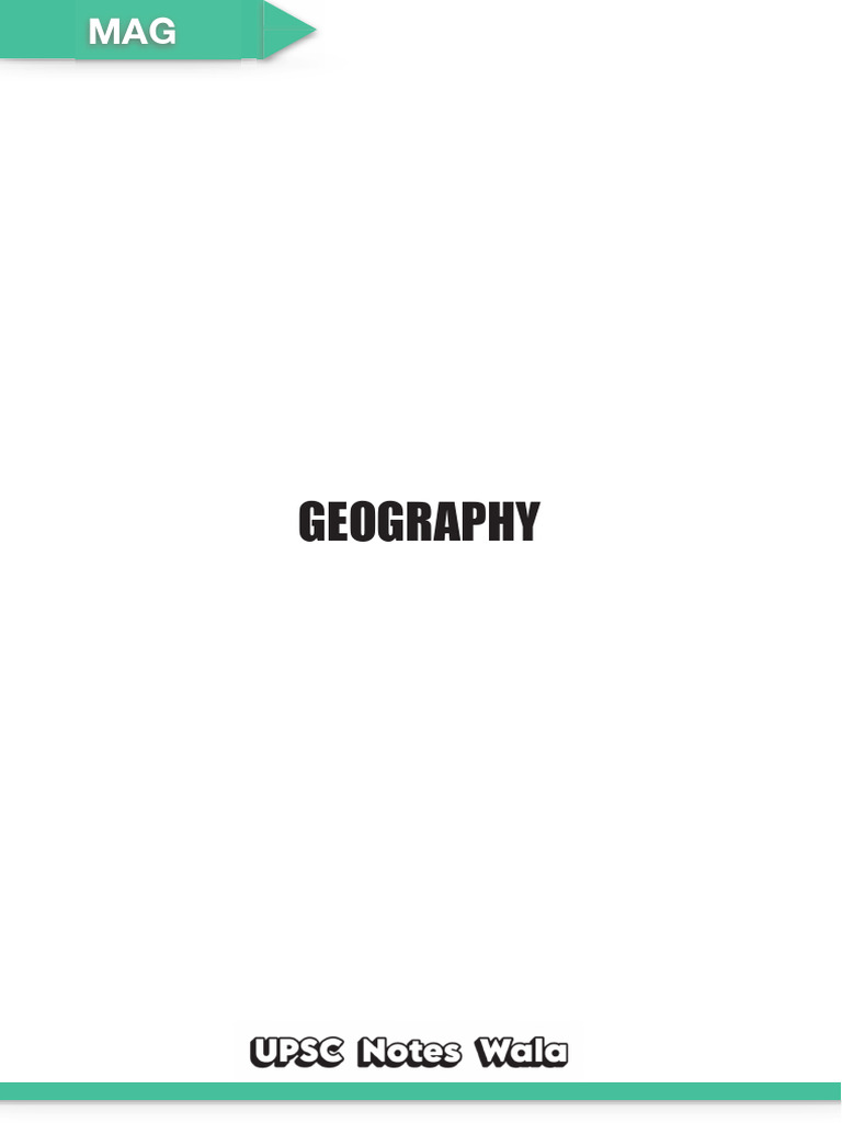 Geography | PDF