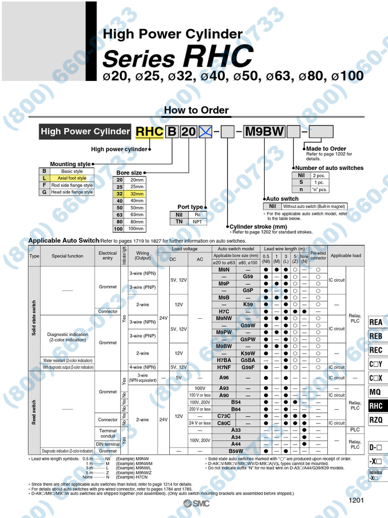 RHC | PDF | Switch | Piston