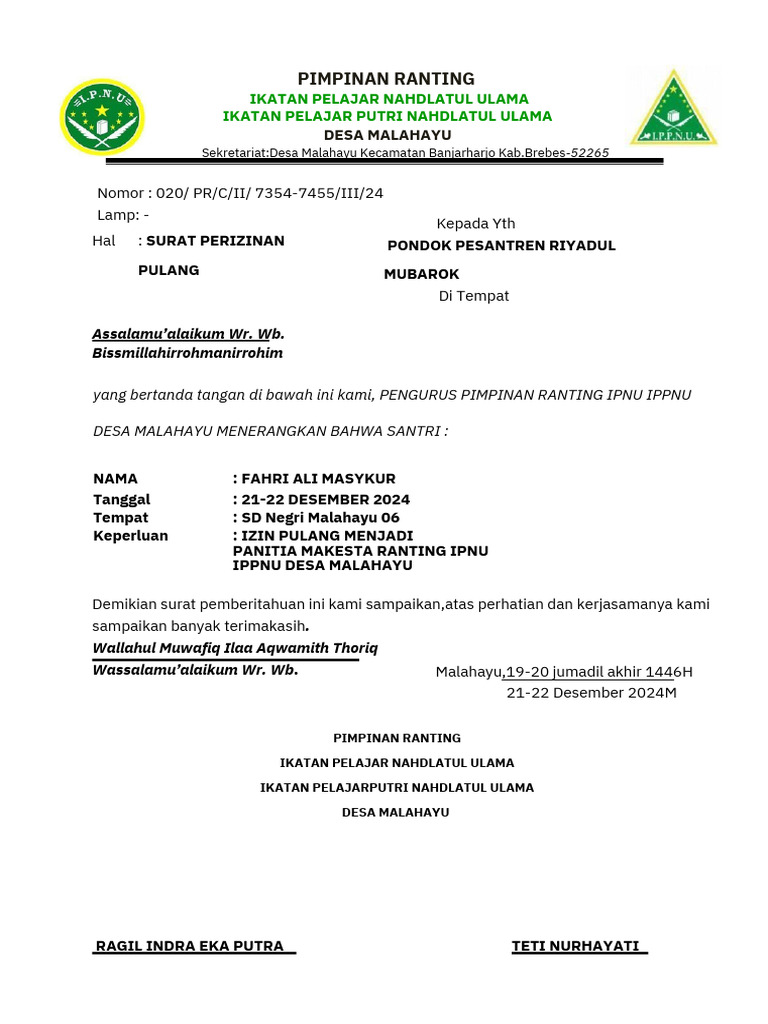 SURAT IZIN PONDOK .pdf_20241218_222313_0000 (1) | PDF