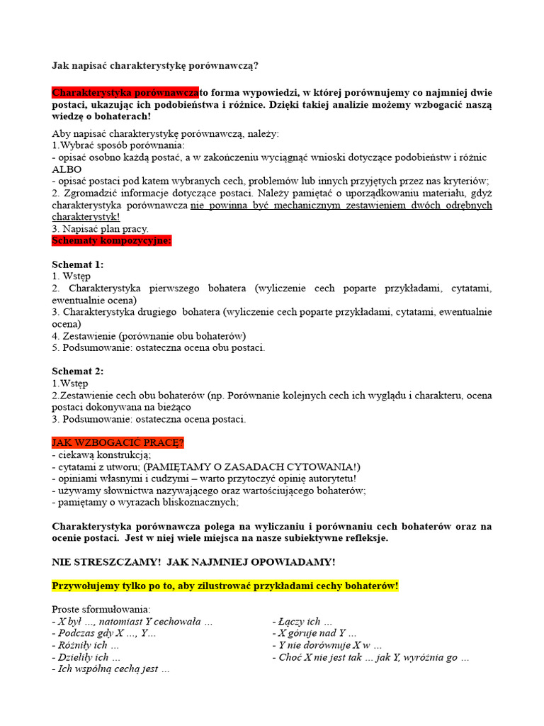 charakterystyka porowbawcza | PDF