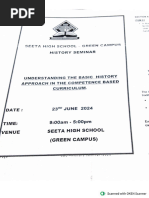 Uneb Projects Assessment - Uneb Guide 2024 | PDF | Learning | Creativity