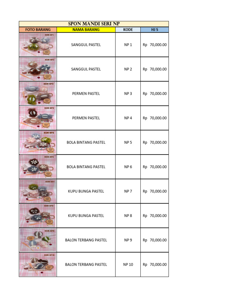 Spon Mandi Seri NP S | PDF