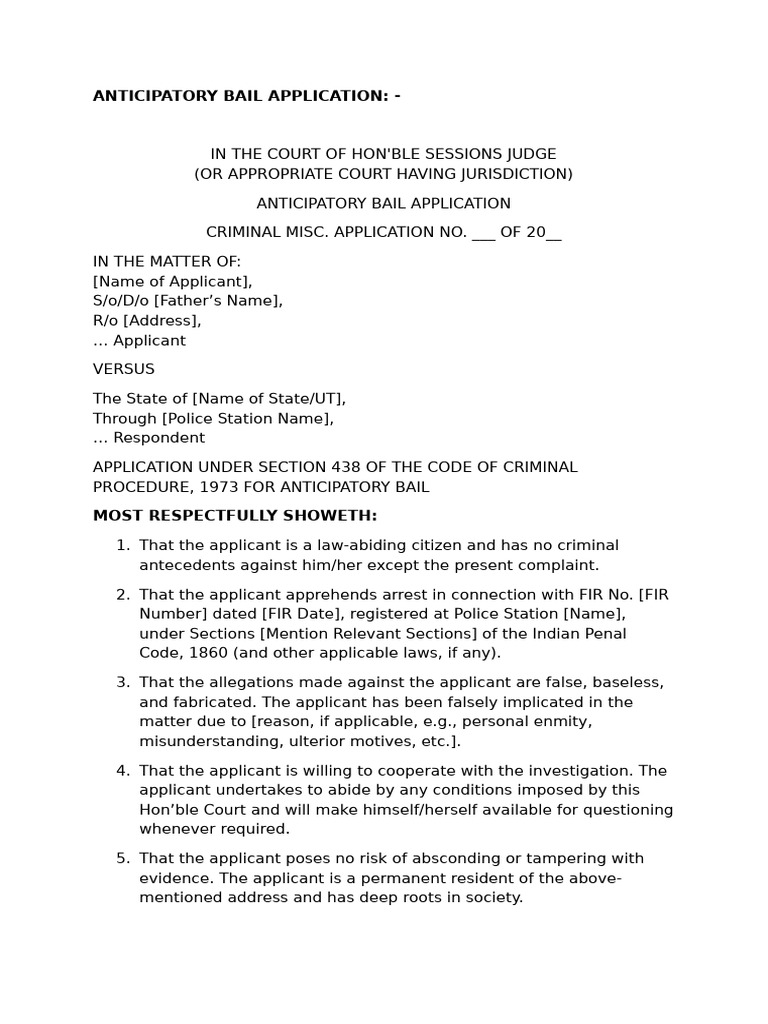 drafting - Unit 3 | PDF | Bail | Arrest