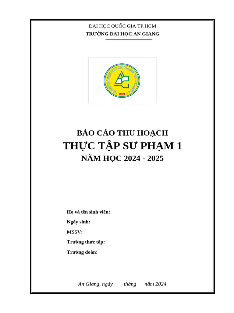 Báo Cáo Thu Ho CH - B o Châu | PDF