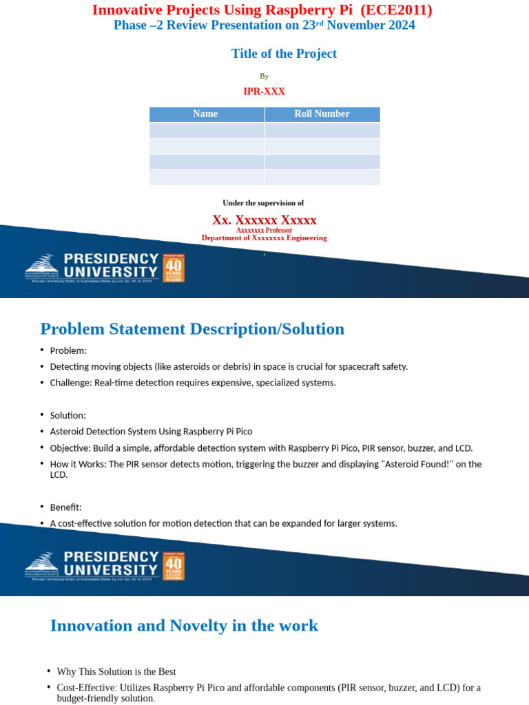 IPR PPT Template Phase2 | PDF | Computing | Computer Engineering