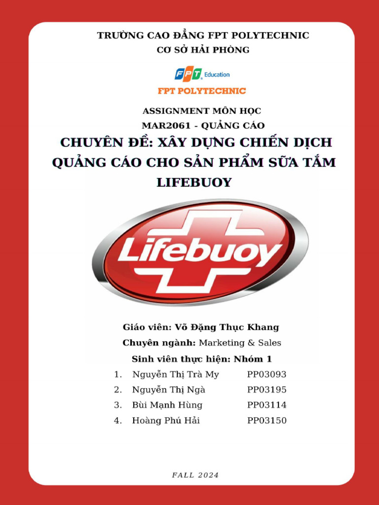 Assignment Quang Cao - Nhom 2 | PDF