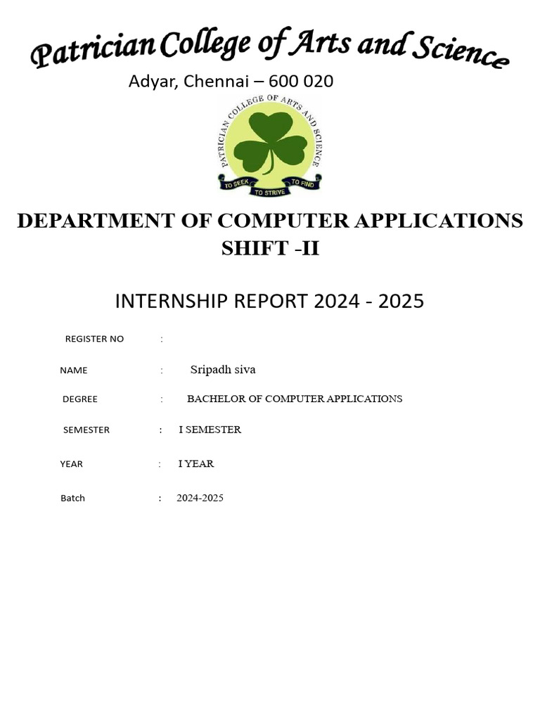 Sripadh Siva Intern Documentation | PDF | Computer Security | Security
