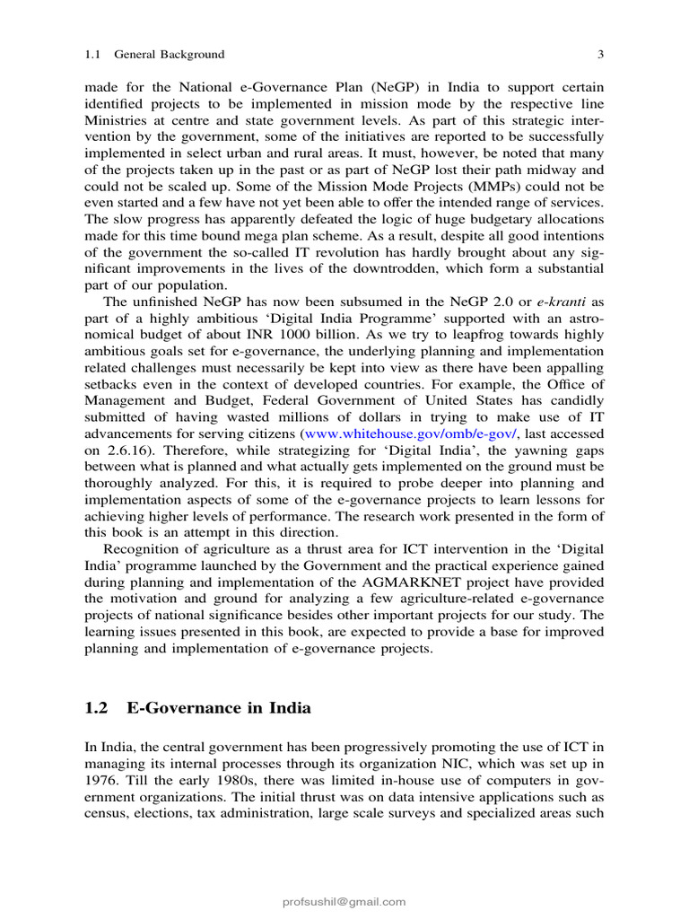 Chapter1 - IntroductiontoE Governance 04 | PDF