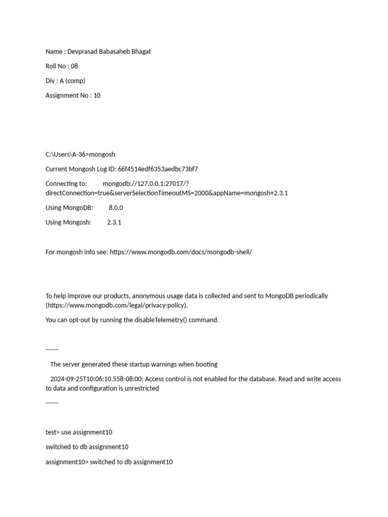 Assign 10 (08-A) | PDF | Computer Networking | Computer Data