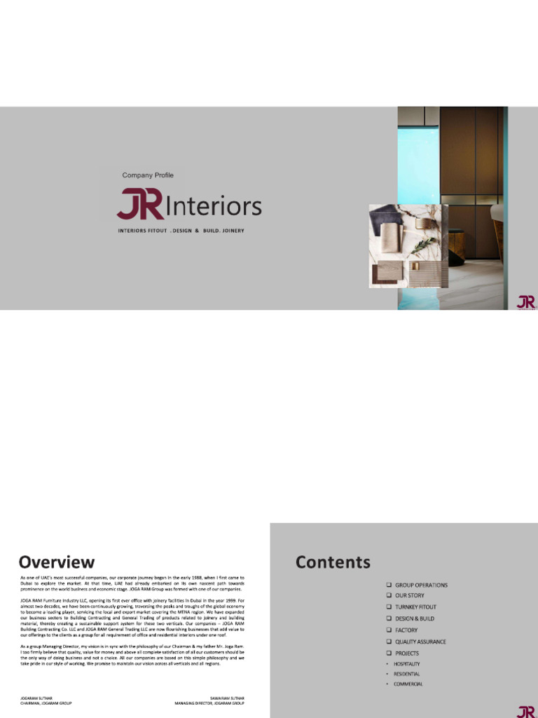 JR Interiors | PDF