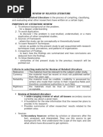 Tips in RRL and RRS Writing | PDF | Methodology | Academic Discipline ...