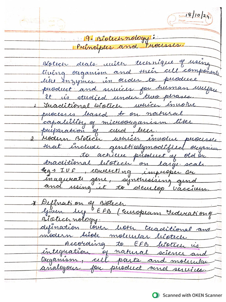 Introduction Biotechnology | PDF