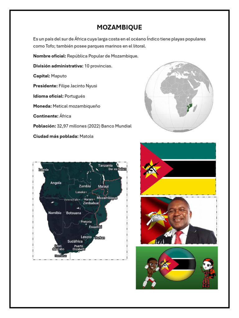Mozambique | PDF | Mozambique | África