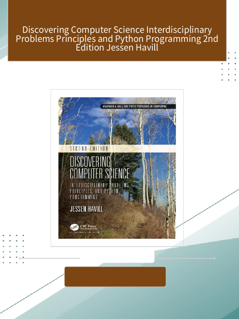 Instant Download Discovering Computer Science Interdisciplinary ...