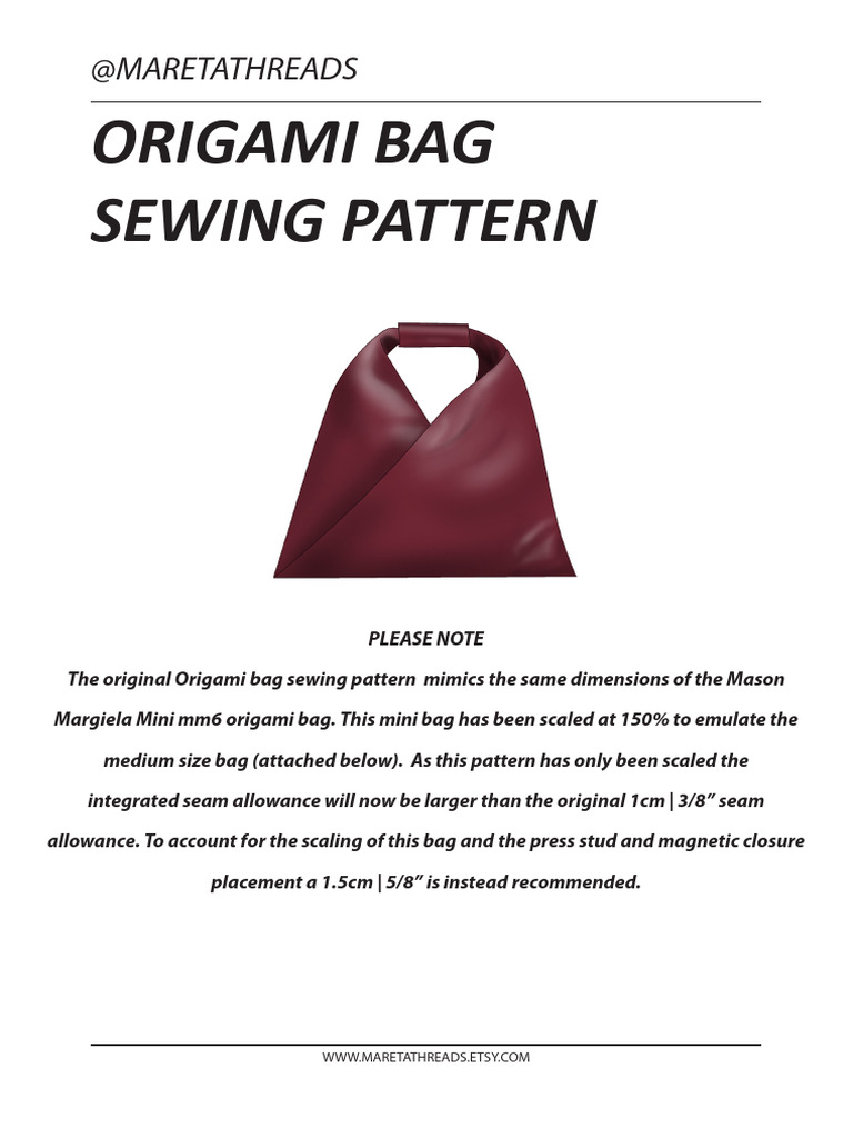 Origami Bag | PDF
