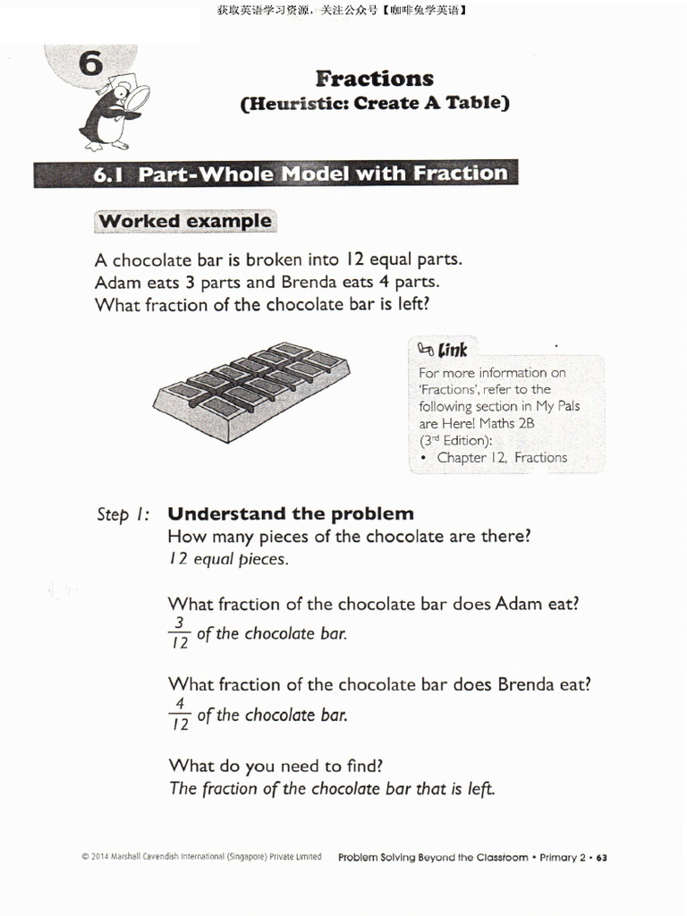 Problems Solving 2 Unit-6 Fractions | PDF